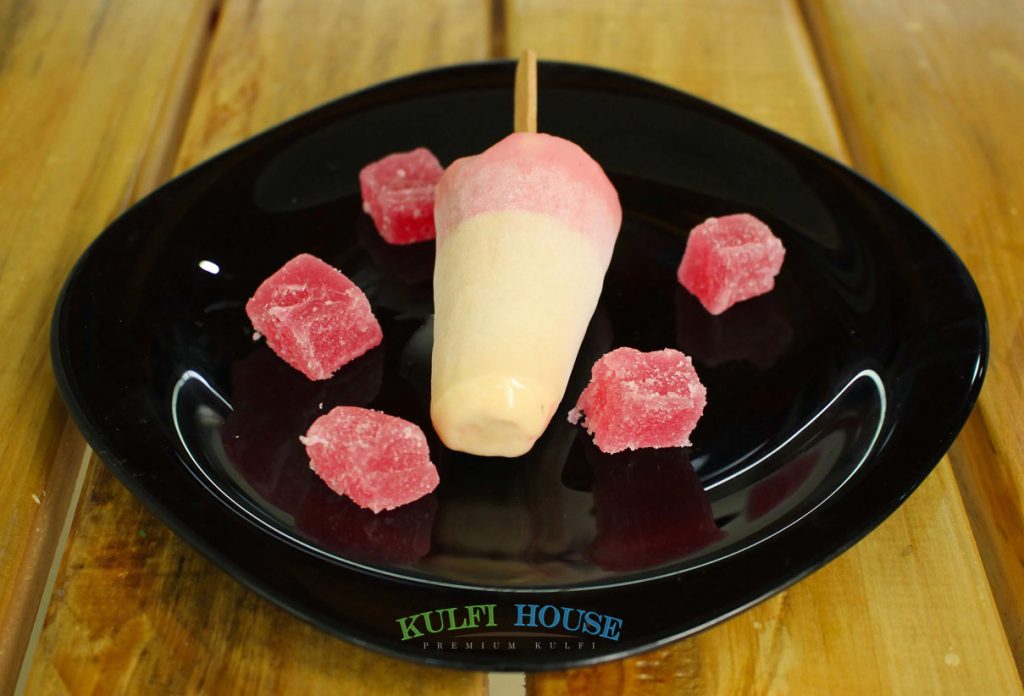 Strawberry Litchi Kulfi - Kulfi House Best Kulfi in Town | Kulfi House